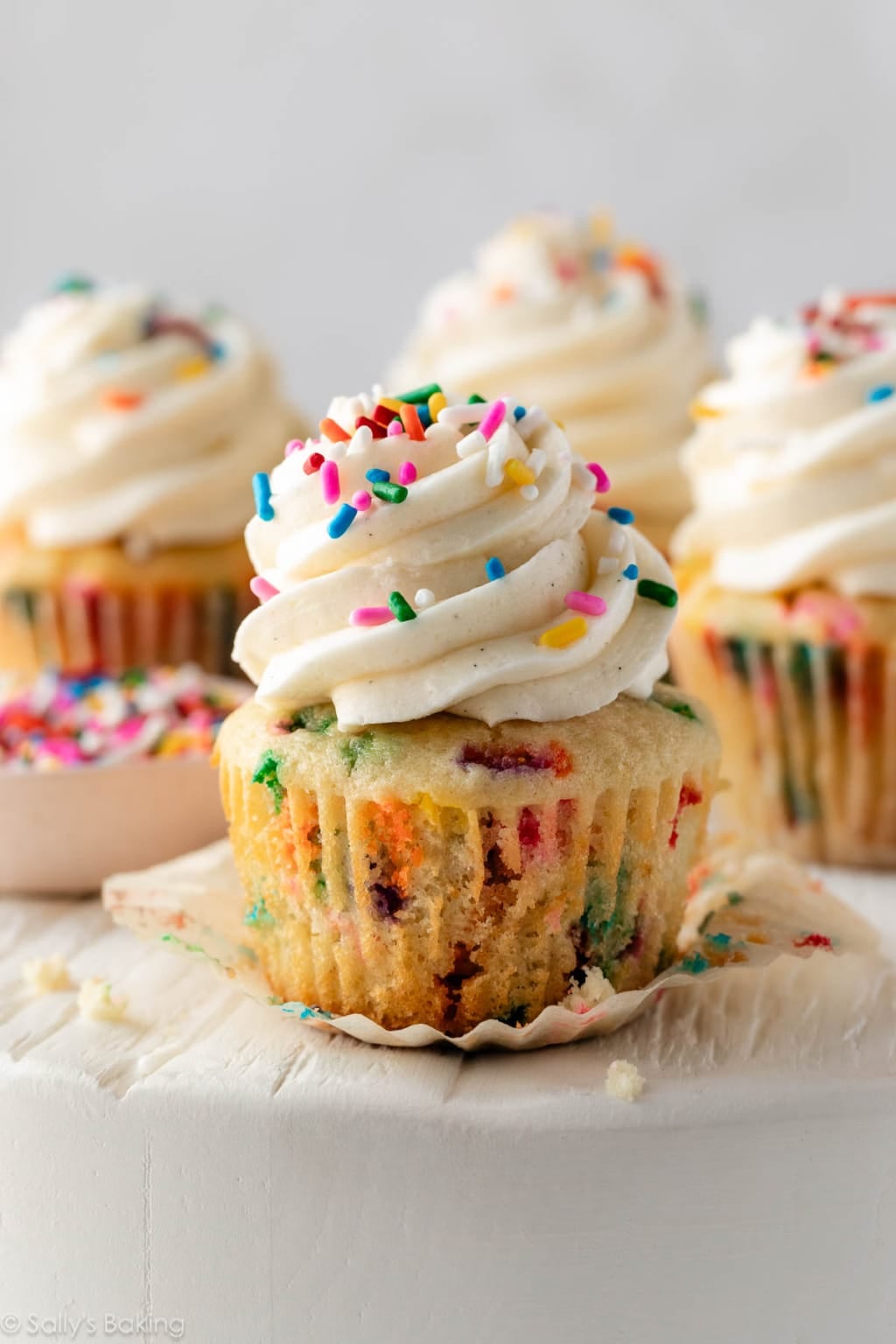 Homemade Funfetti-Style Cupcakes - Sally's Baking