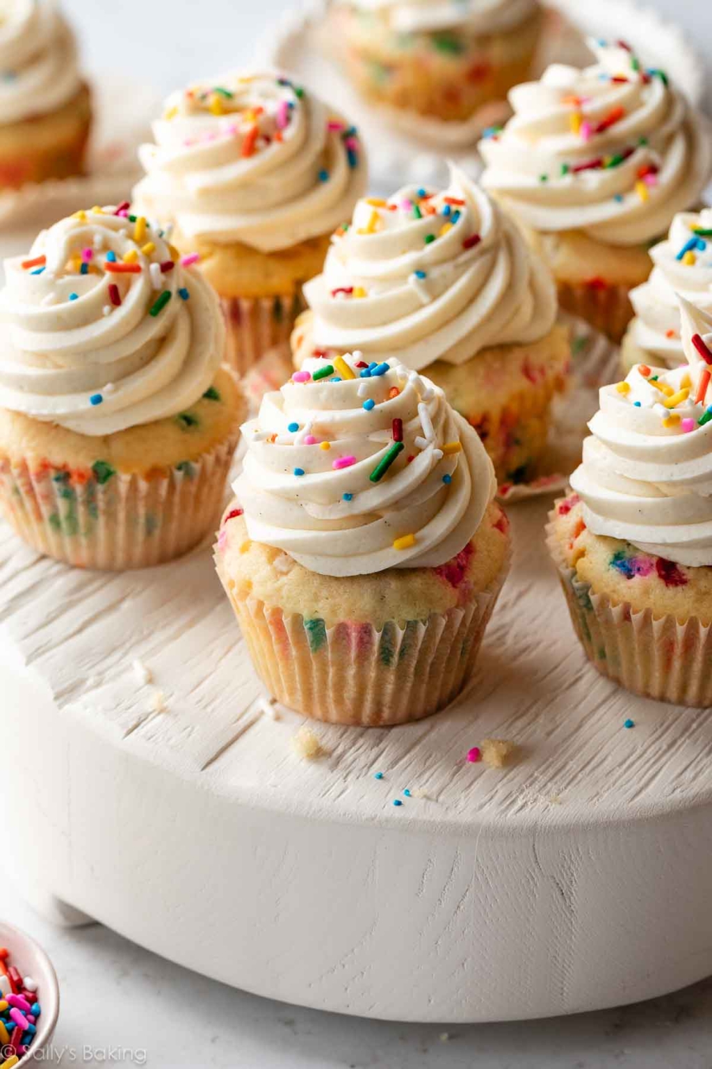 Homemade Funfetti-Style Cupcakes - Sally's Baking