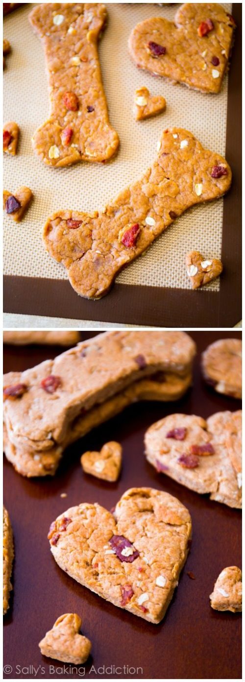 Homemade Peanut Butter Bacon Dog Treats - Sally's Baking