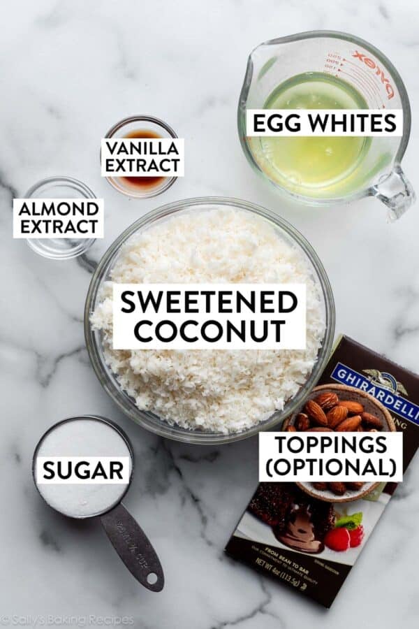Coconut Macaroons (5 Ingredients) - Sally's Baking