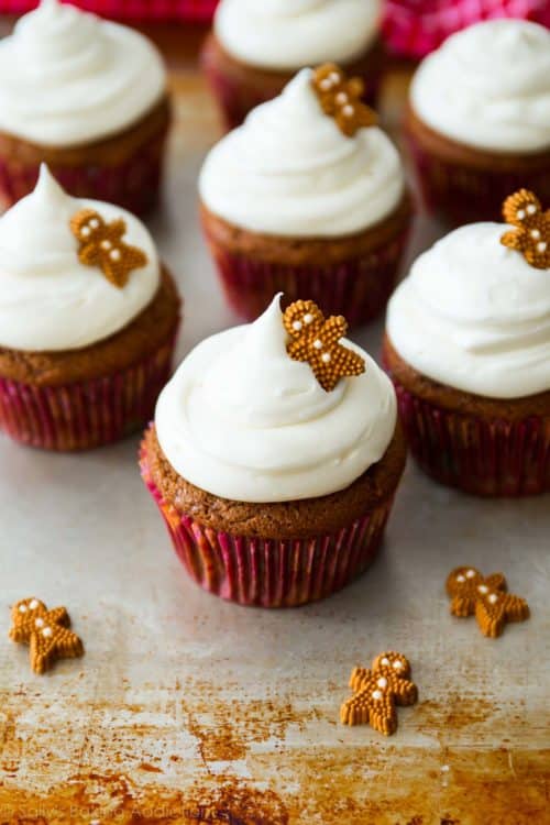 Gingerbread Cupcakes - Sally's Baking