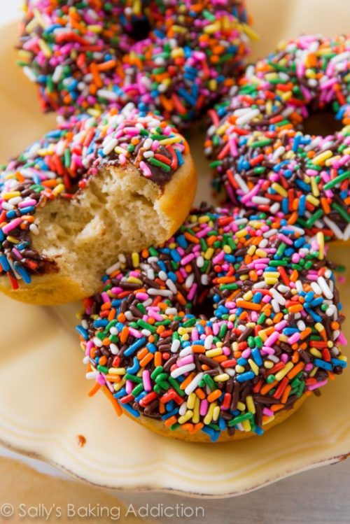 Chocolate Frosted Donuts - Sally's Baking