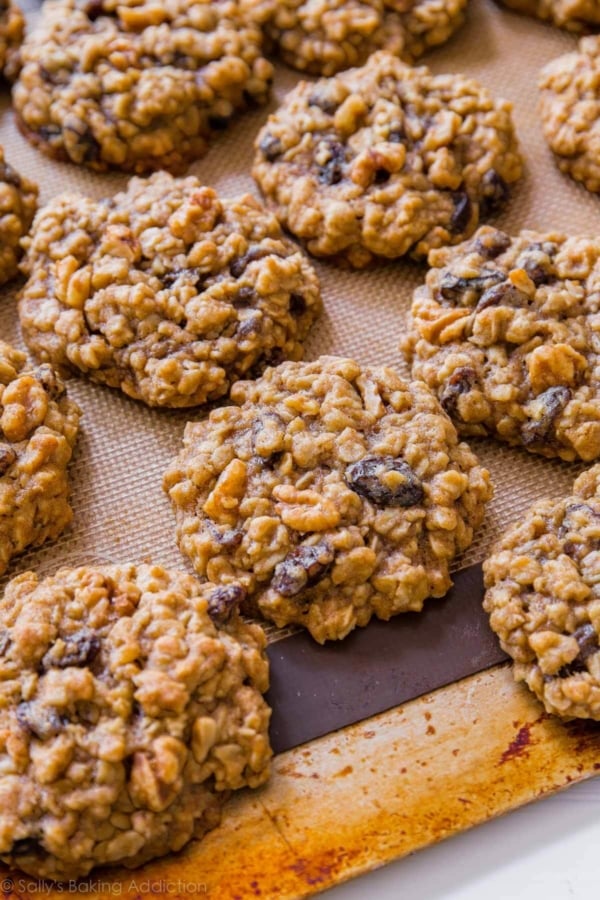 Soft & Chewy Oatmeal Raisin Cookies - Sally's Baking