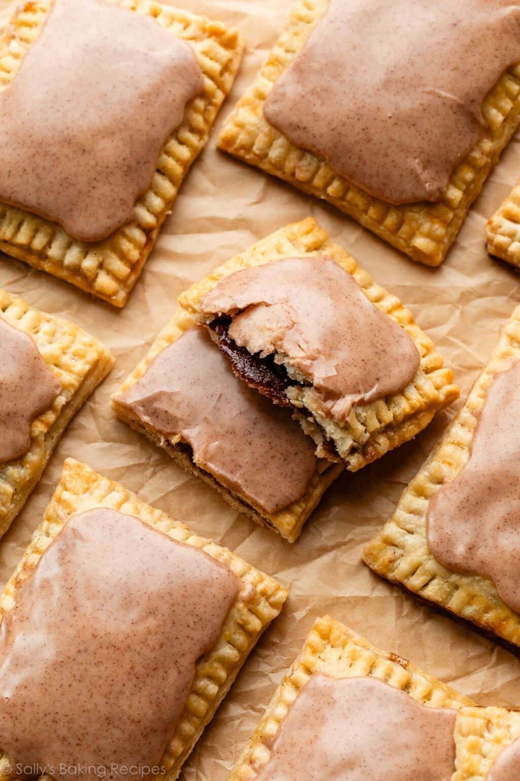 Homemade Frosted Brown Sugar Cinnamon Pop Tarts - Sally's Baking