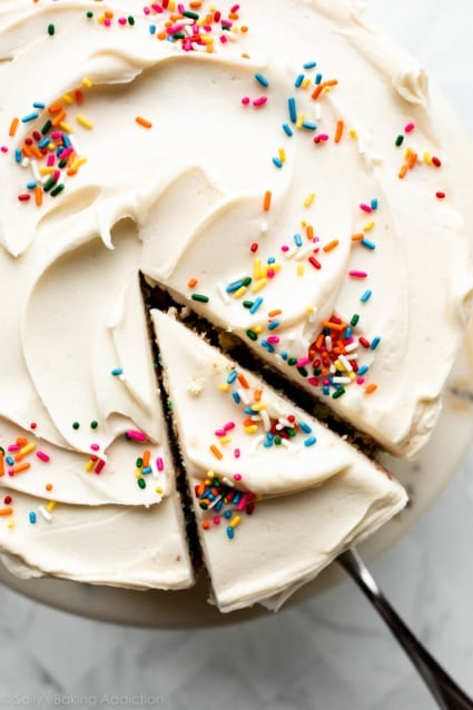 Confetti Layer Cake (Funfetti) (Recipe + Video) - Sally's Baking