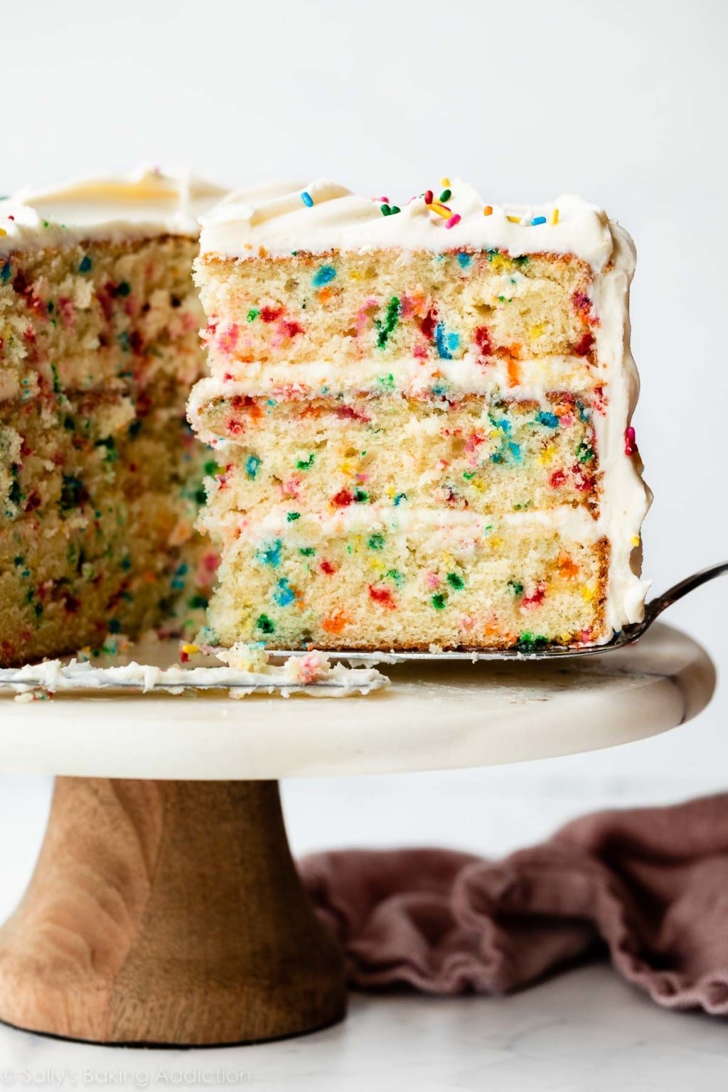 Confetti Layer Cake (Funfetti) (Recipe + Video) - Sally's Baking