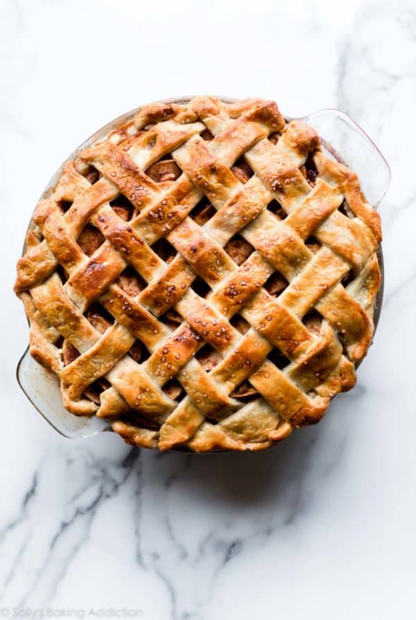 Homemade Apple Pie with Chai Spices - Sally's Baking