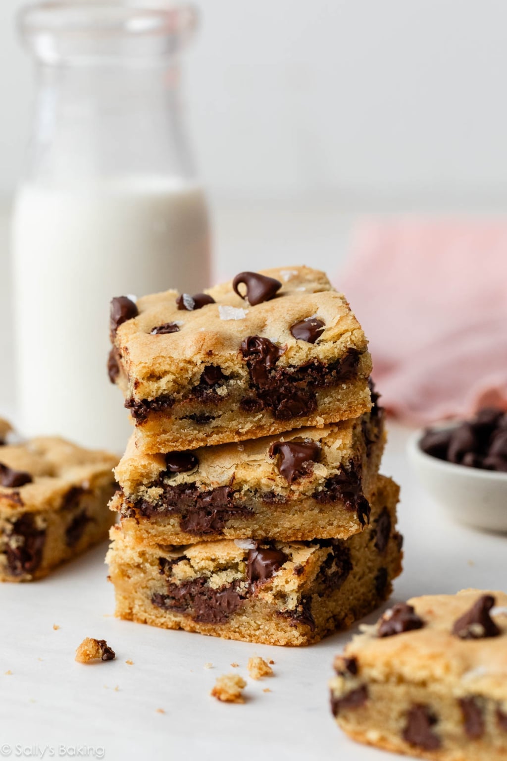 Best Soft & Chewy Chocolate Chip Cookie Bars - Sally's Baking