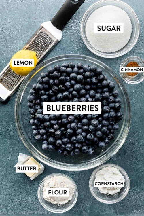 Simply the Best Blueberry Pie (Recipe) - Sally's Baking