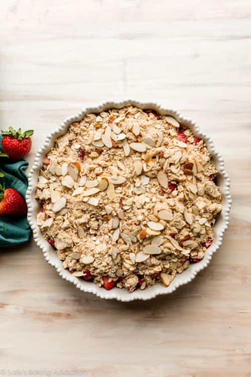 Strawberry Vanilla Crisp Recipe - Sally's Baking