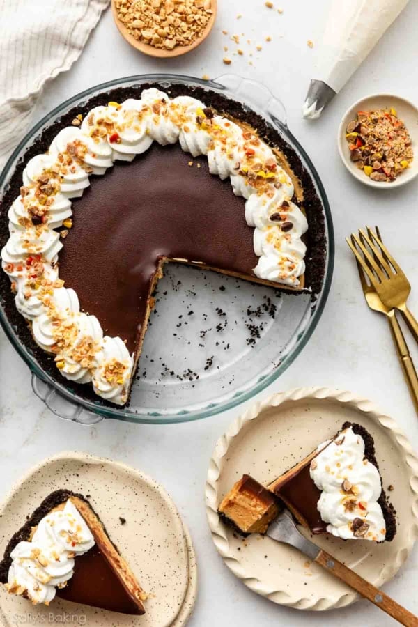 Unbelievable Peanut Butter Pie - Sally's Baking