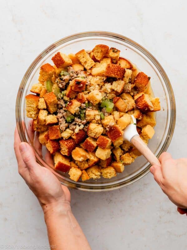 Cornbread Stuffing Recipe - Sally's Baking