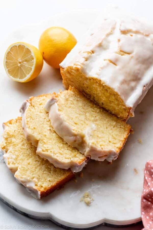 Iced Lemon Pound Cake - Sally's Baking