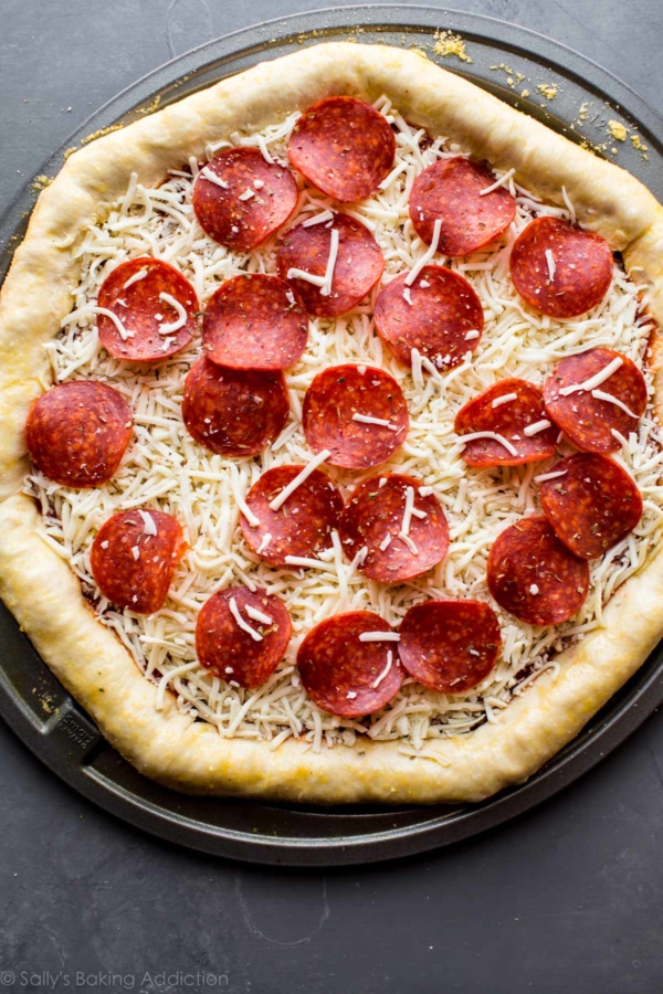 How to Make Stuffed Crust Pizza - Sally's Baking