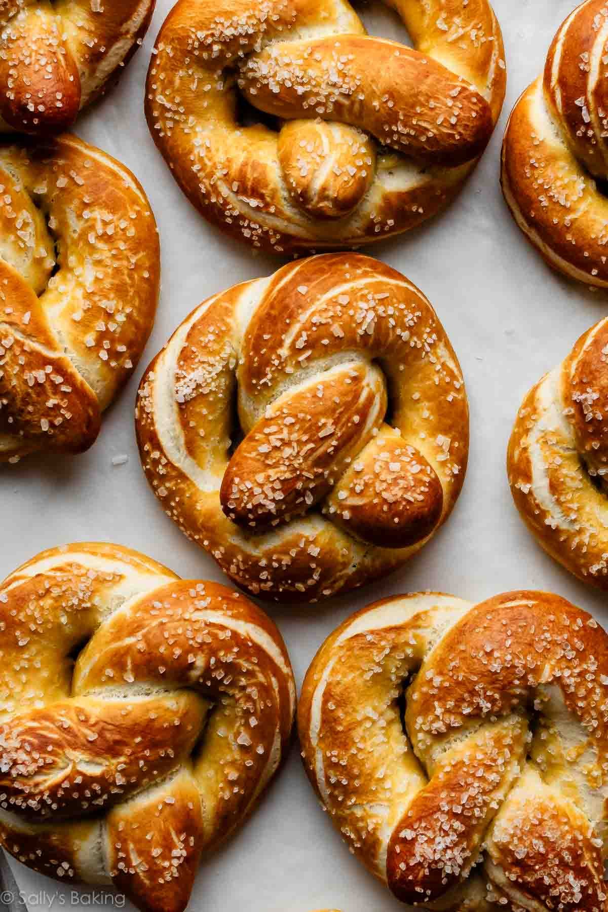 Easy Homemade Soft Pretzels - Sally's Baking