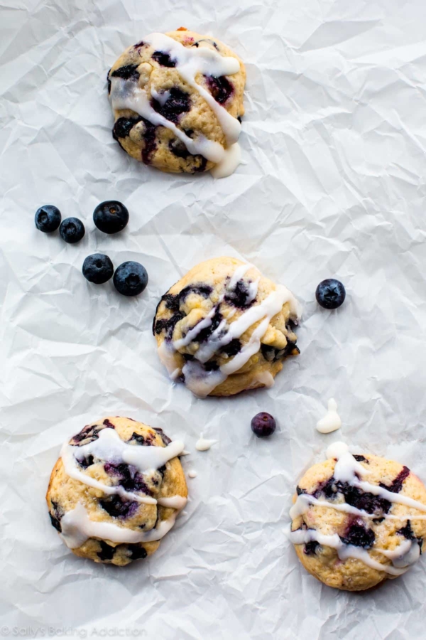 Blueberry Muffin Cookies - Sally's Baking