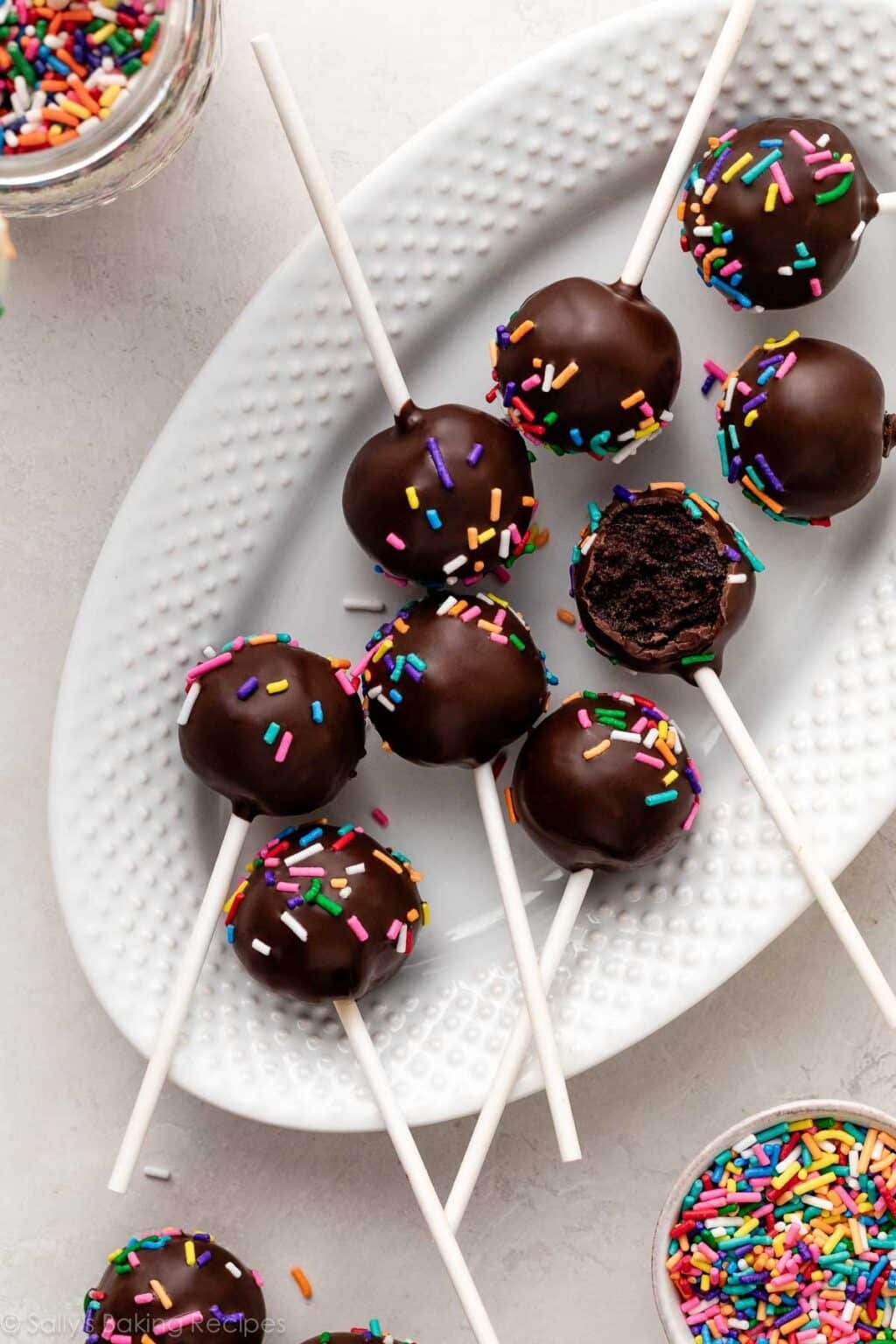 Chocolate Cake Pops (Recipe + Video) - Sally's Baking