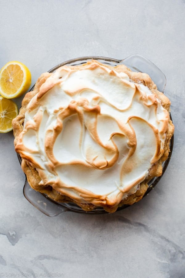 Classic Lemon Meringue Pie - Sally's Baking