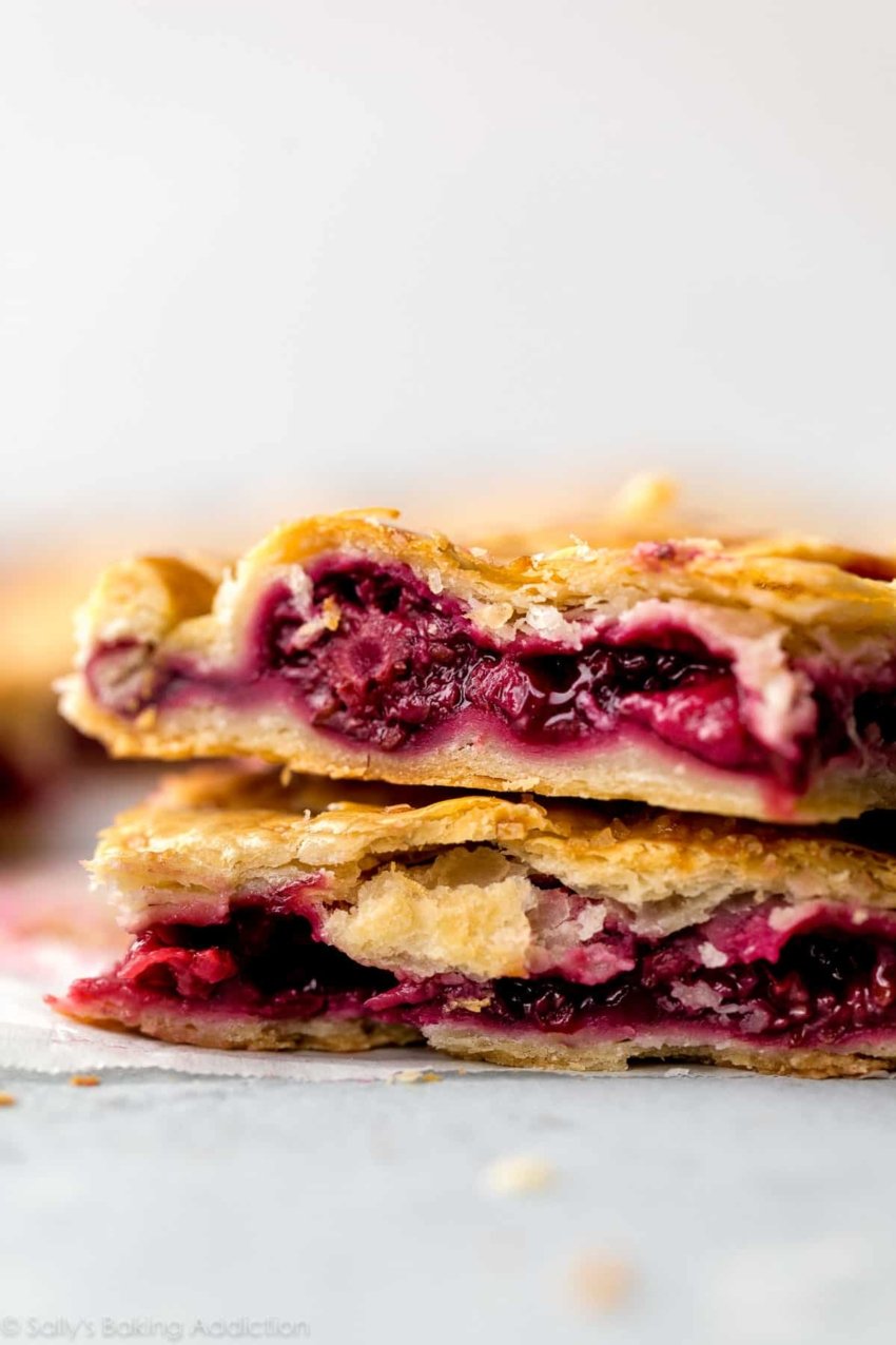 Mixed Berry Slab Pie (Free Form Pie) - Sally's Baking