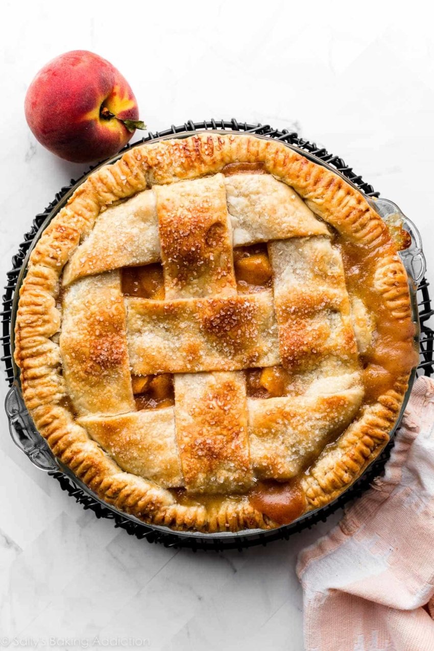Perfect Peach Pie Recipe - Sally's Baking