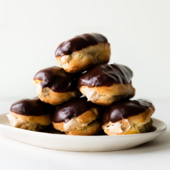 Homemade Eclairs with Peanut Butter Mousse Filling - Sally's Baking ...