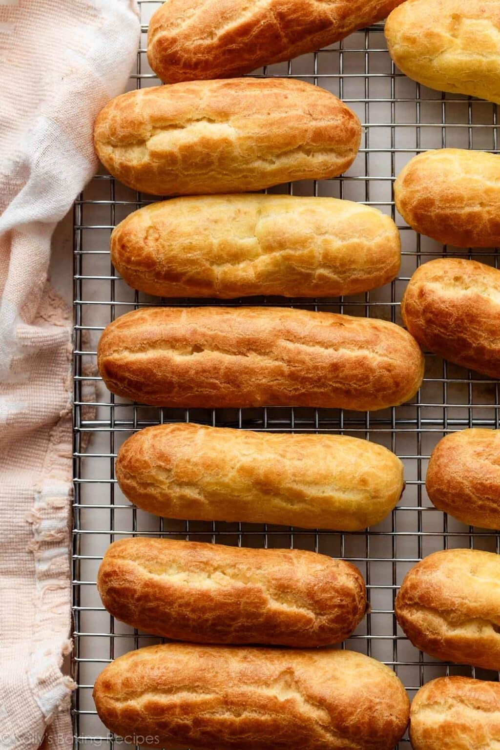 Homemade Eclairs with Pastry Cream - Sally's Baking