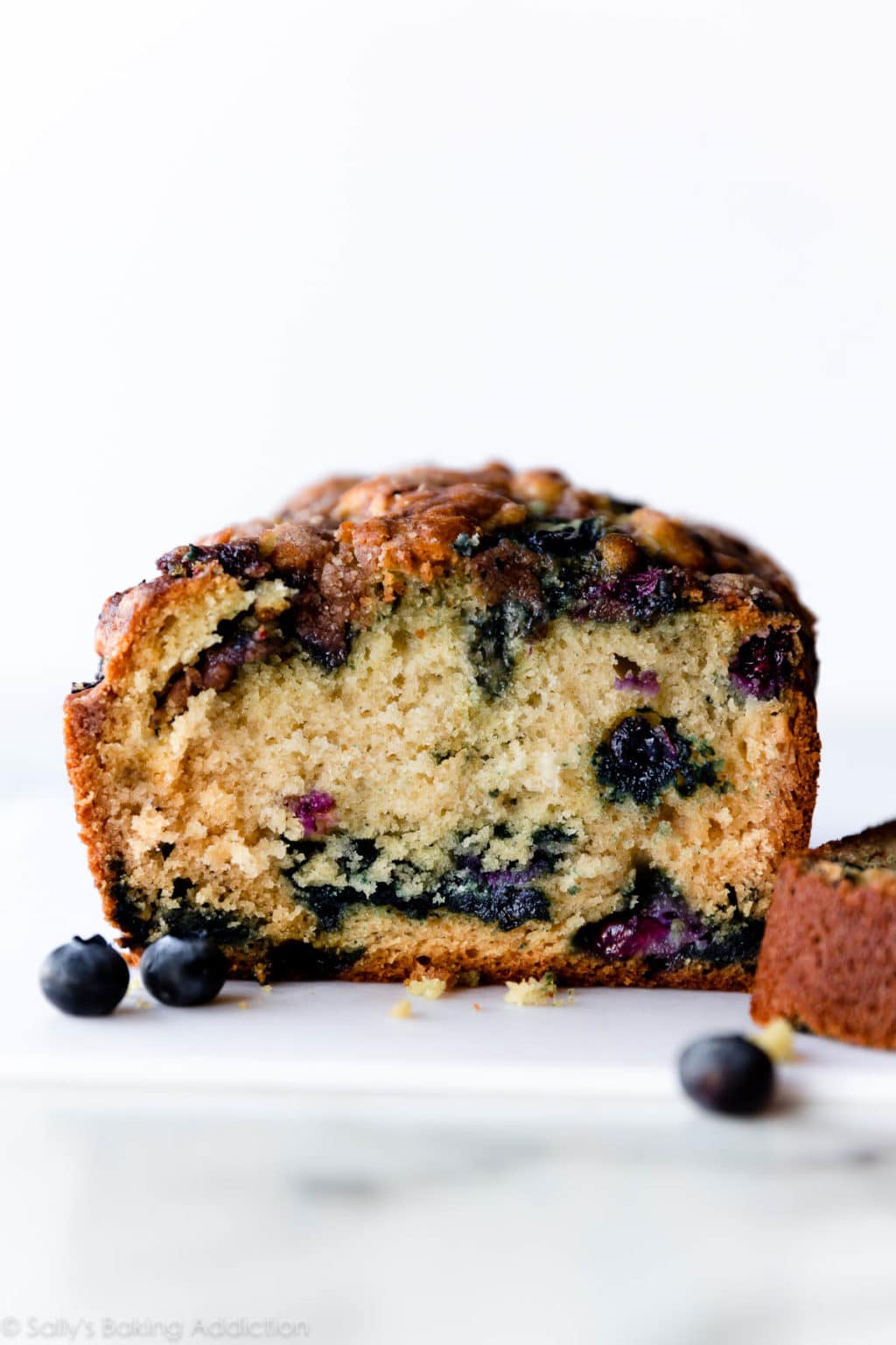 Blueberry Muffin Bread - Sally's Baking