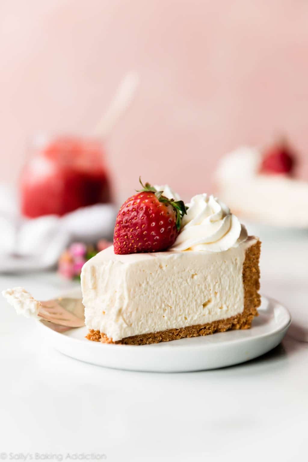 Perfect No-Bake Cheesecake Recipe - Sally's Baking