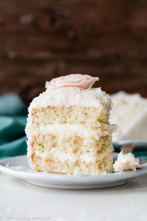 Fluffy & Moist Coconut Cake - Sally's Baking