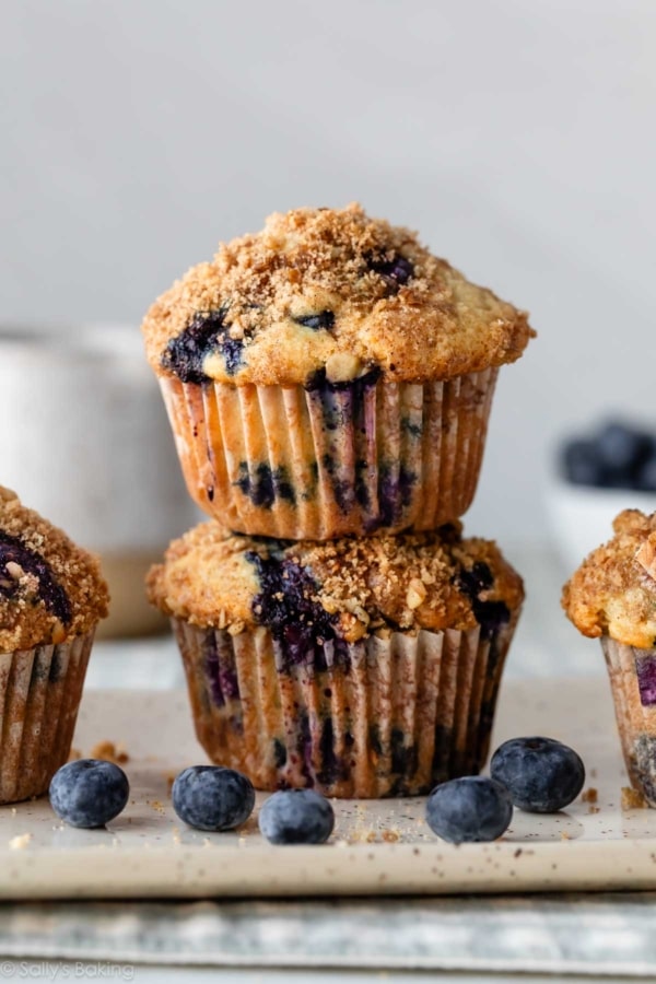 Favorite Blueberry Muffins Recipe - Sally's Baking