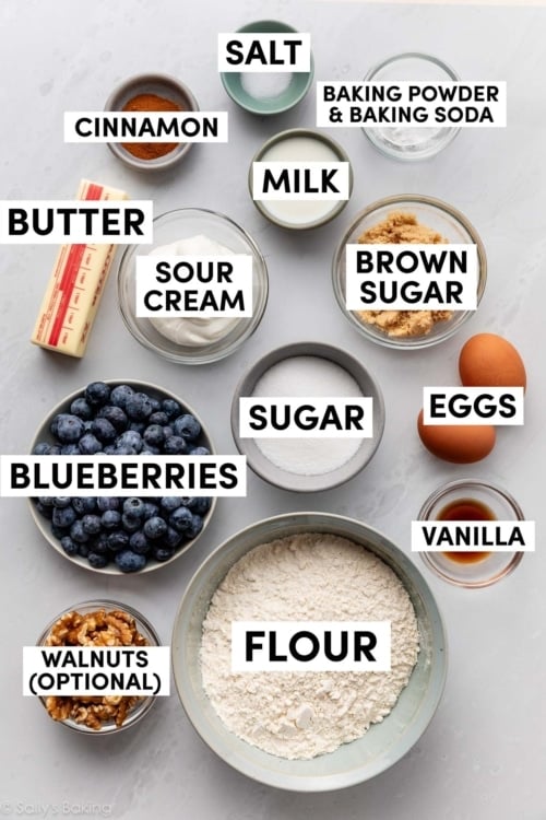 Favorite Blueberry Muffins Recipe - Sally's Baking Addiction - Ulkse