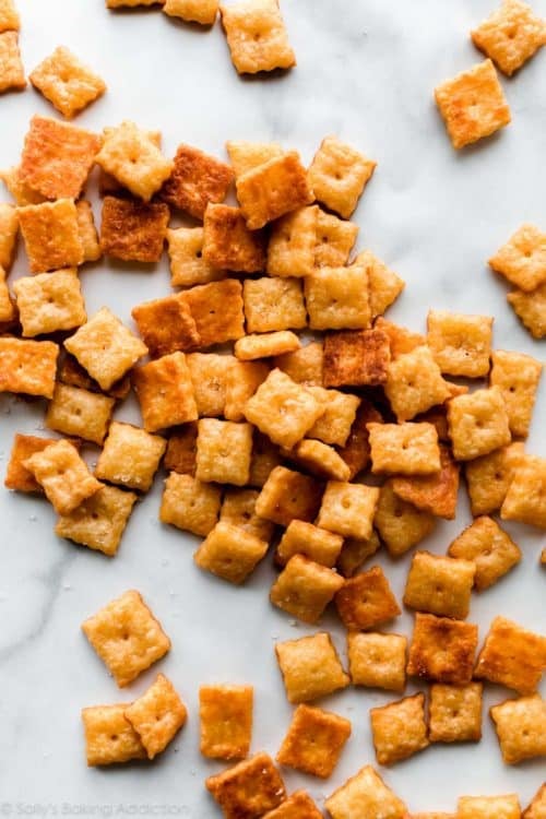 Homemade Cheese Crackers - Sally's Baking