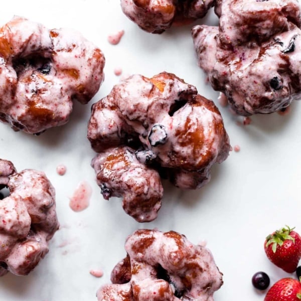 Homemade Berry Fritters - Sally's Baking