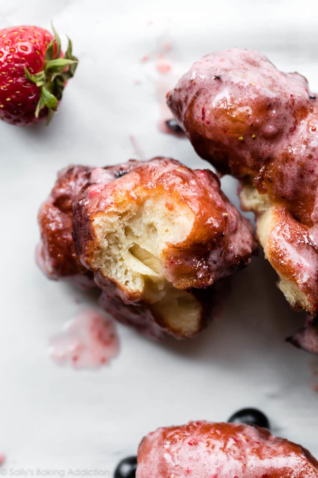 Homemade Berry Fritters - Sally's Baking