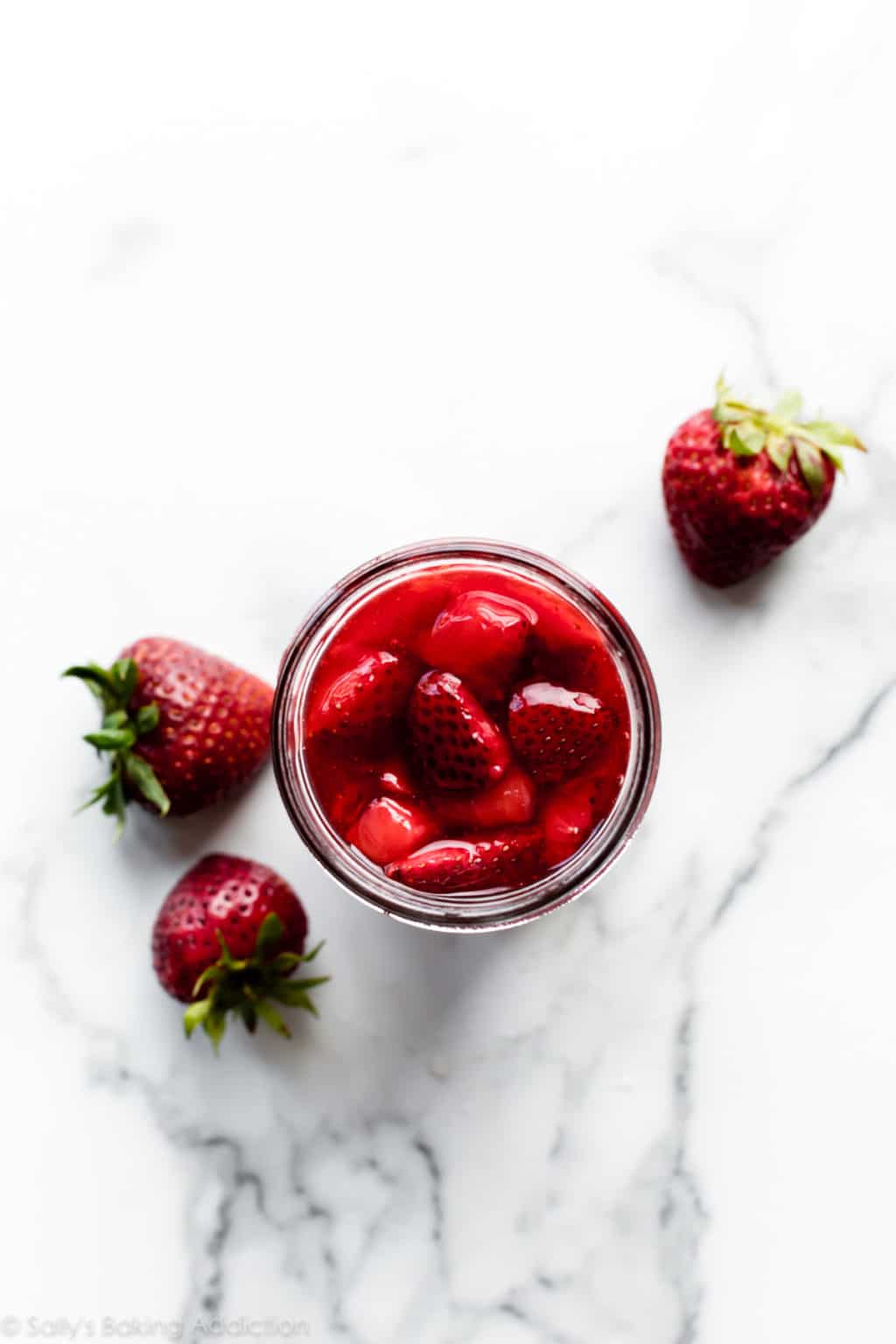 Homemade Strawberry Sauce (Topping) - Sally's Baking