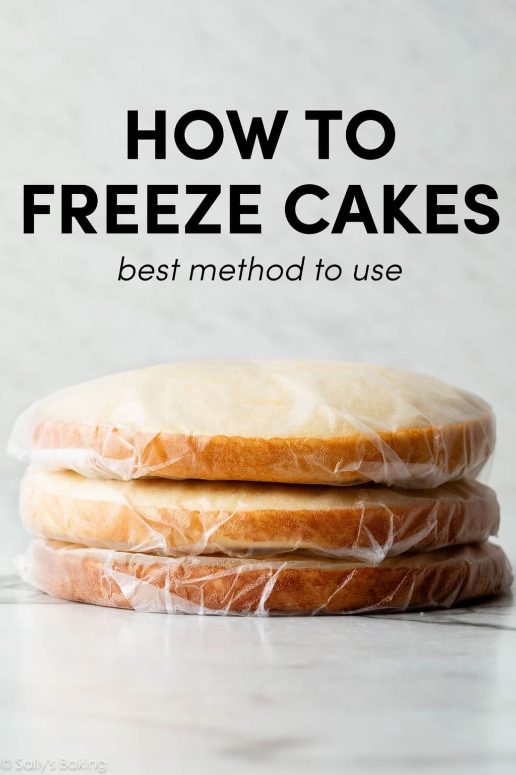 How to Freeze Cakes (Video Tutorial) - Sally's Baking