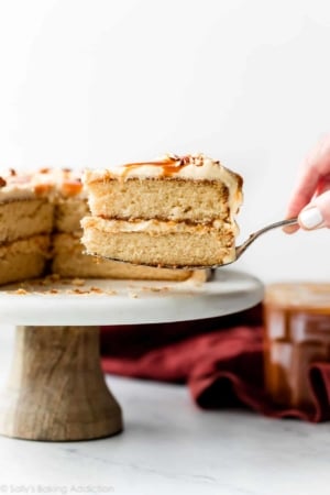 Burnt Sugar Caramel Cake - Sally's Baking