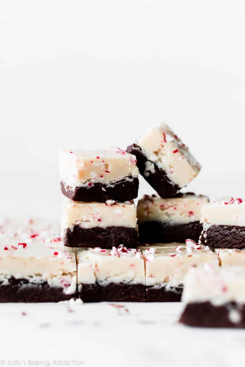 Peppermint Bark Fudge Recipe - Sally's Baking