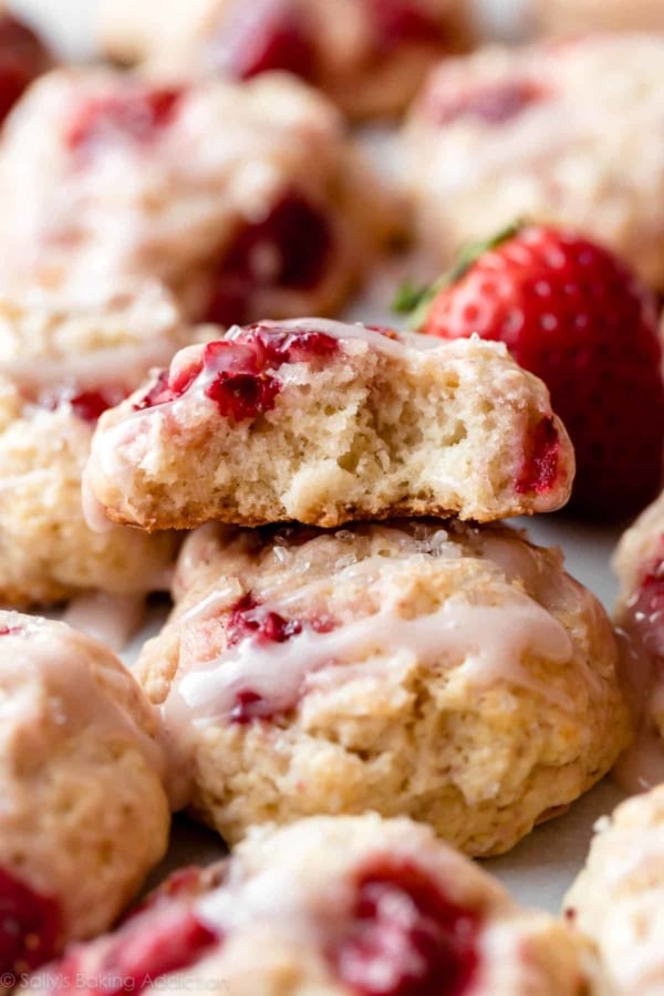Strawberry Biscuit Cookies - Sally's Baking