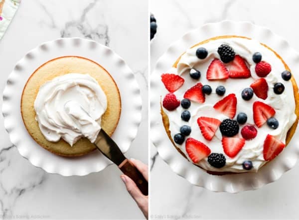 Fresh Berry Cream Cake - Sally's Baking