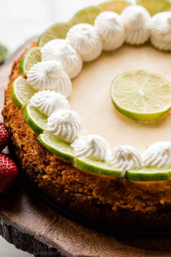 Key Lime Cheesecake Recipe - Sally's Baking