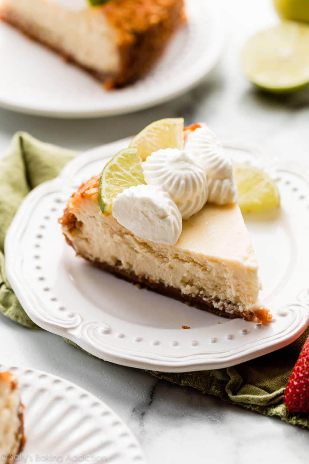 Key Lime Cheesecake Recipe - Sally's Baking