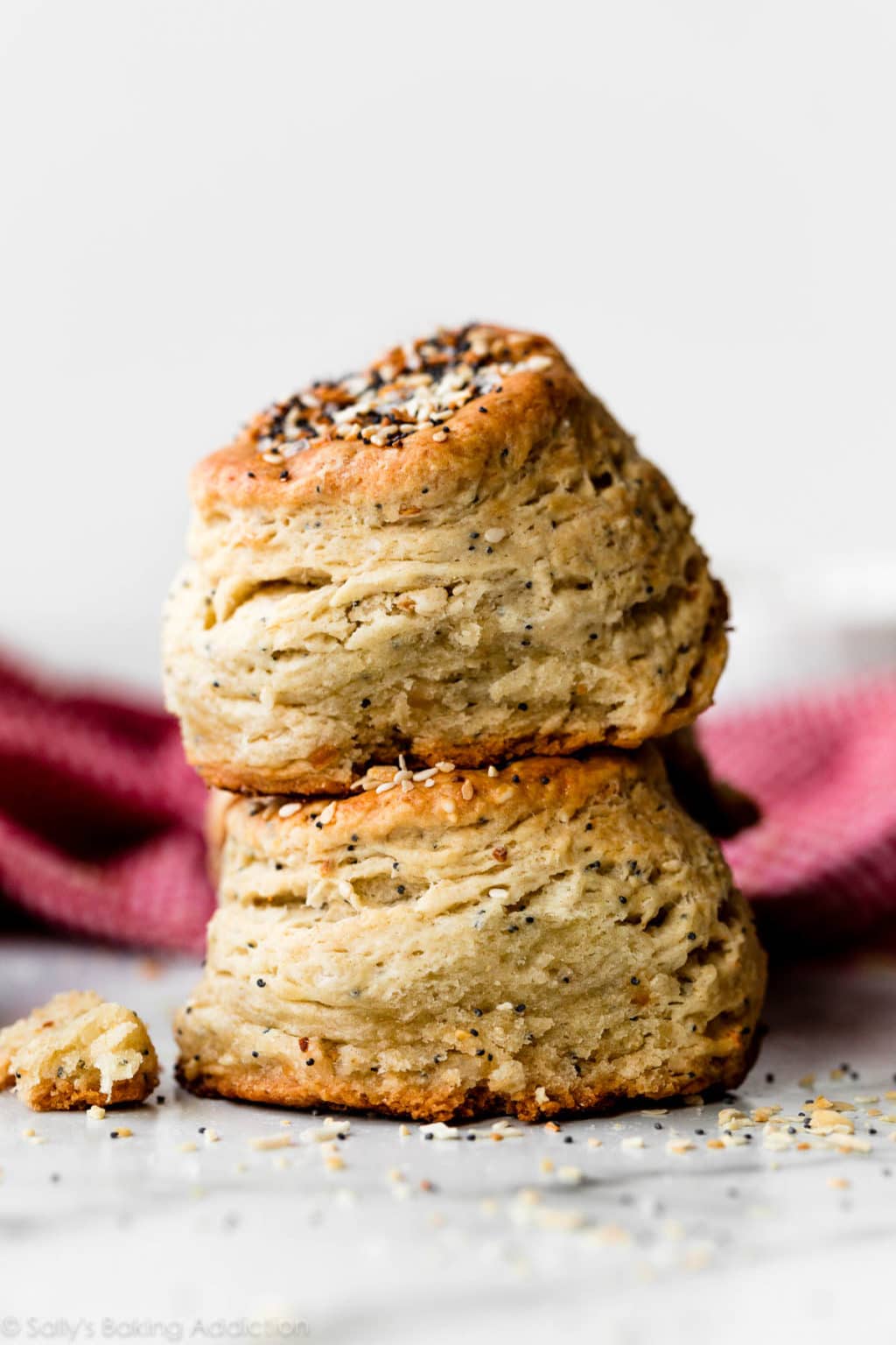 Everything Cream Cheese Biscuits (Easy Recipe) - Sally's Baking