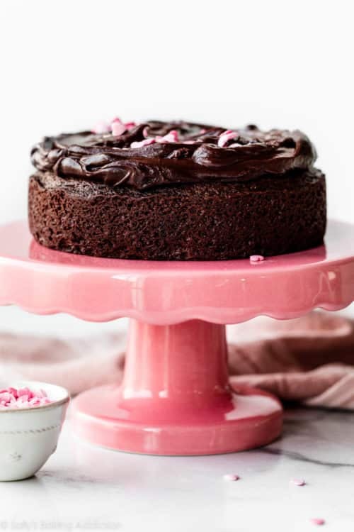 6 Inch Birthday Cake with Easy Buttercream Flowers - Sally's Baking ...