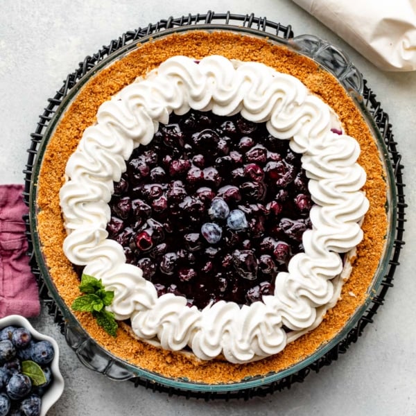 Blueberry Cream Cheese Pie - Sally's Baking