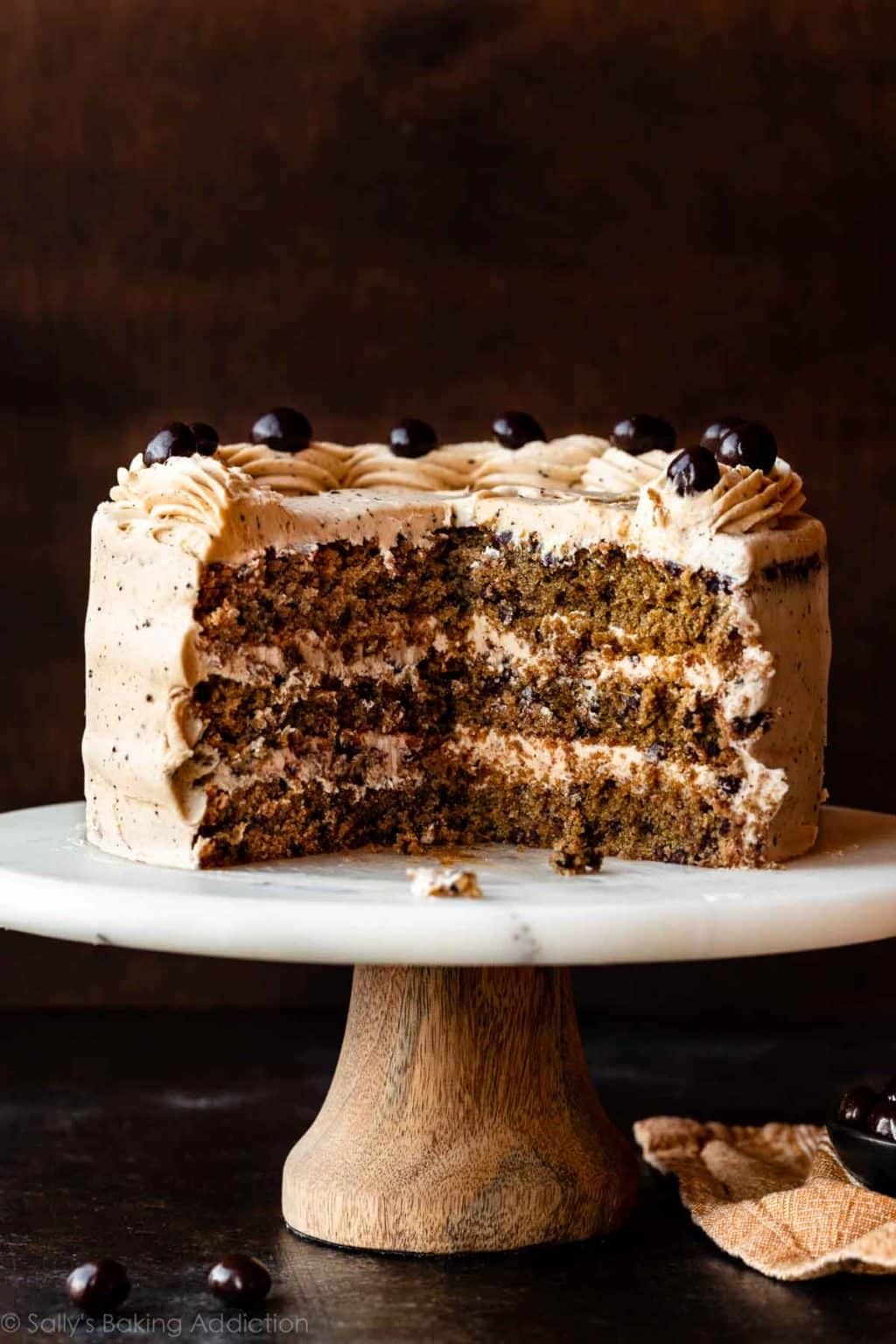 Espresso Chocolate Chip Cake - Sally's Baking