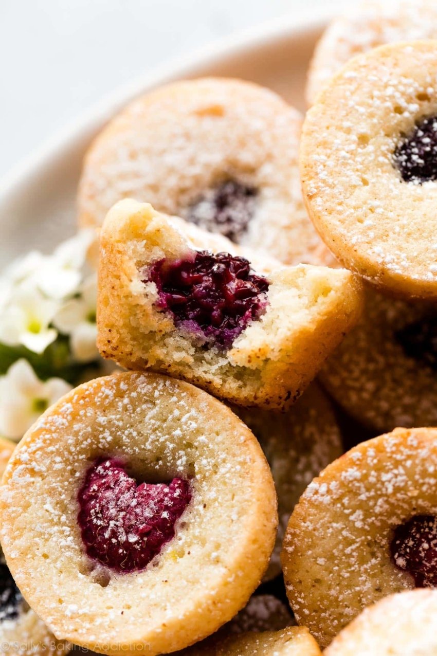 Brown Butter Berry Tea Cakes - Sally's Baking