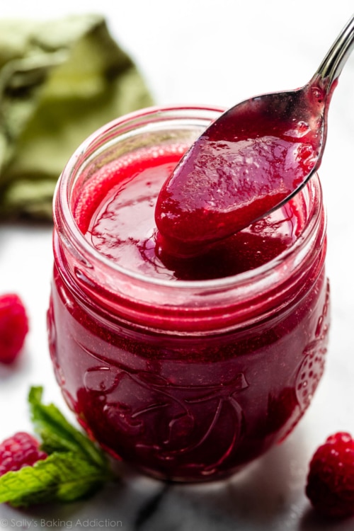 Easy Raspberry Sauce Recipe - Sally's Baking