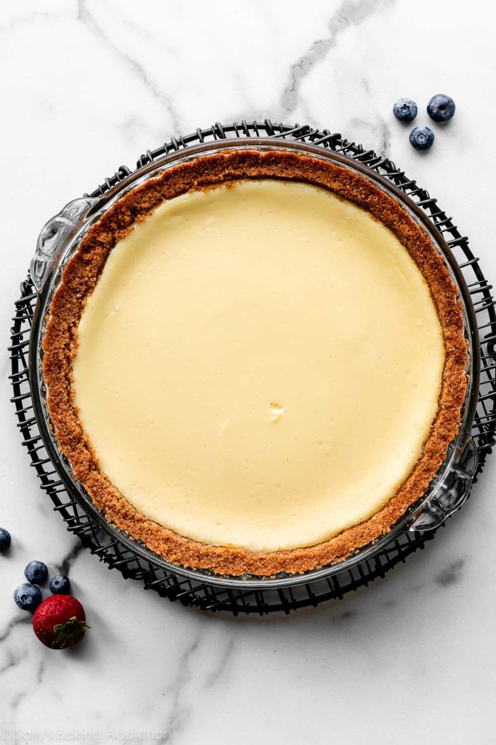 Easy Cheesecake Pie (Recipe & Video) - Sally's Baking