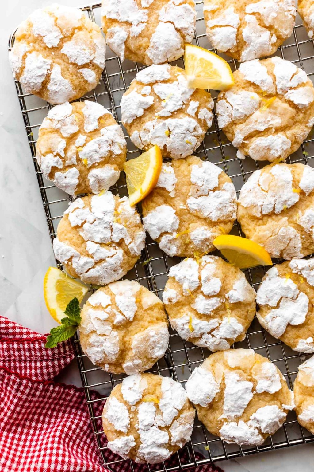 Very Lemon Crinkle Cookies - Sally's Baking